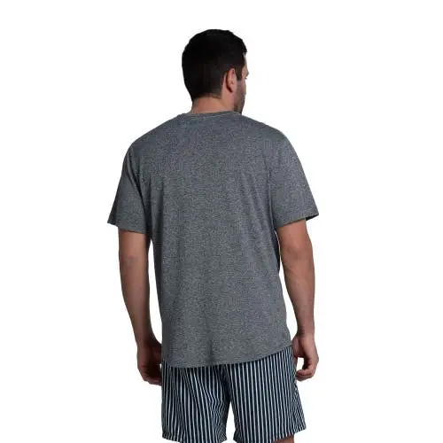 K-Swiss Heather Crew Performance Tennis Shirt