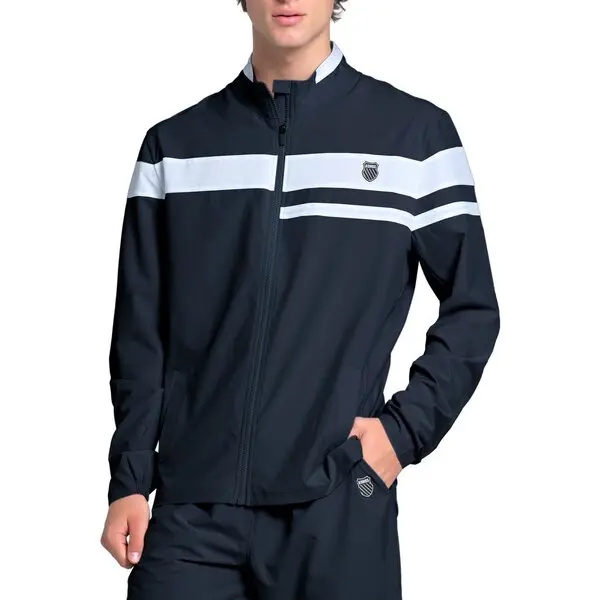 K-Swiss Ripstop Tennis Jacket - Black