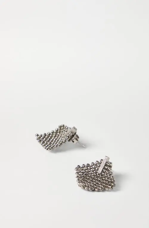 Brunello Cucinelli Sterling Monili Earrings