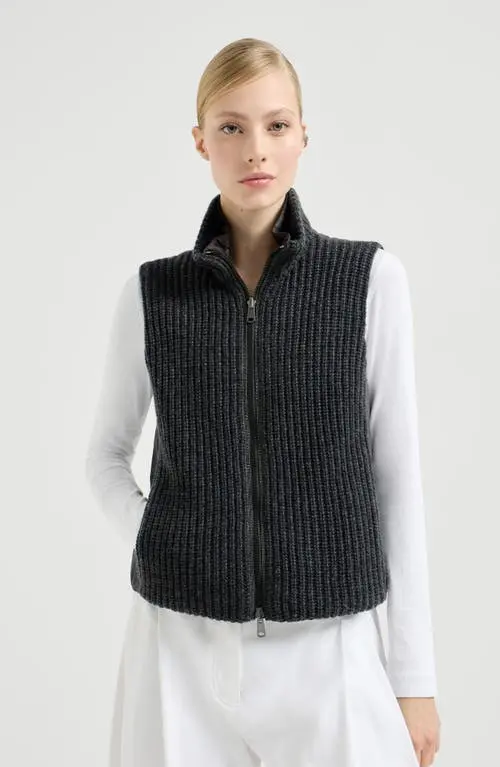 Brunello Cucinelli Cashmere Down Vest