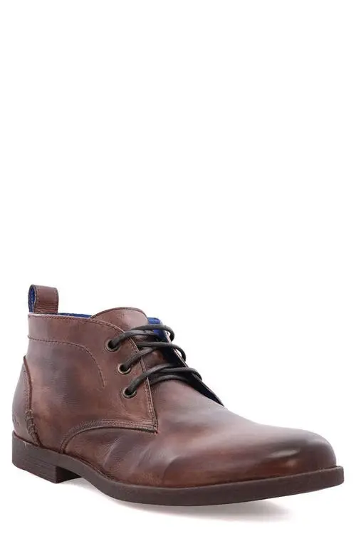 Bed Stu Illiad Plain Toe Lace-up Boots - Teak Rustic