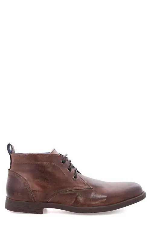 Bed Stu Illiad Plain Toe Lace-up Boots - Teak Rustic