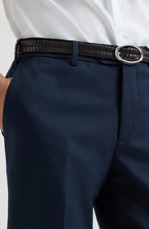 Brunello Cucinelli Gabardine Trousers - Blue