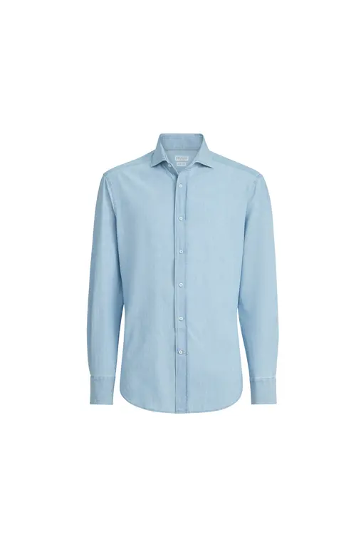 Brunello Cucinelli Chambray Shirt