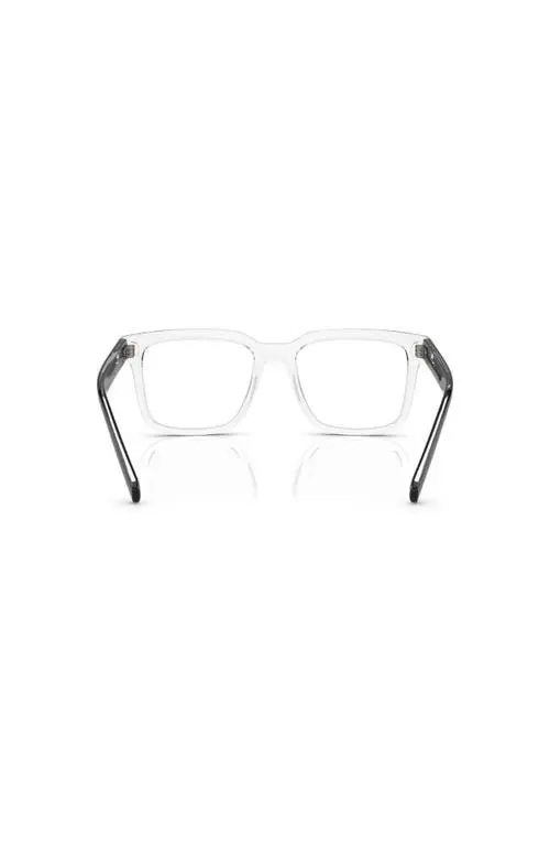 Dolce & Gabbana 50mm Square Optical Eyeglasses