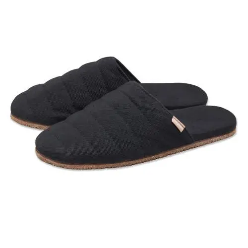 FEELGOODZ Quilted Mule Slippers - Black Canyon