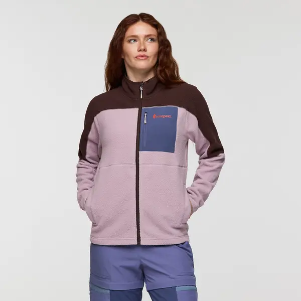 COTOPAXI Abrazo Fleece Full-zip Jacket - Coffee/quartz