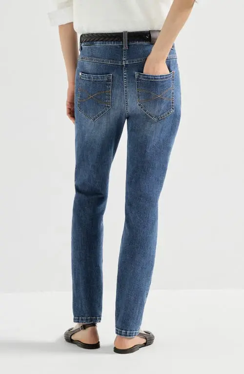 Brunello Cucinelli Slim Trousers - Denim