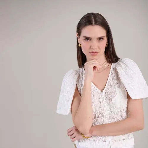 Anne Fontaine Felipa Lace Shirt