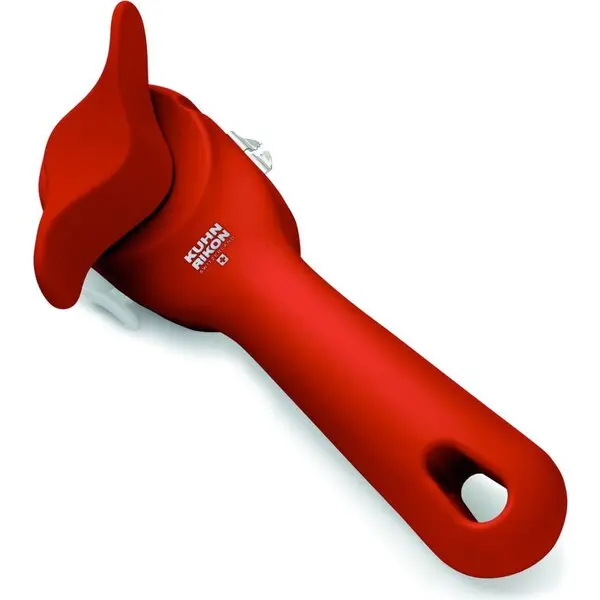 KUHN RIKON Auto Safety Lid Lifter Can Opener - Red