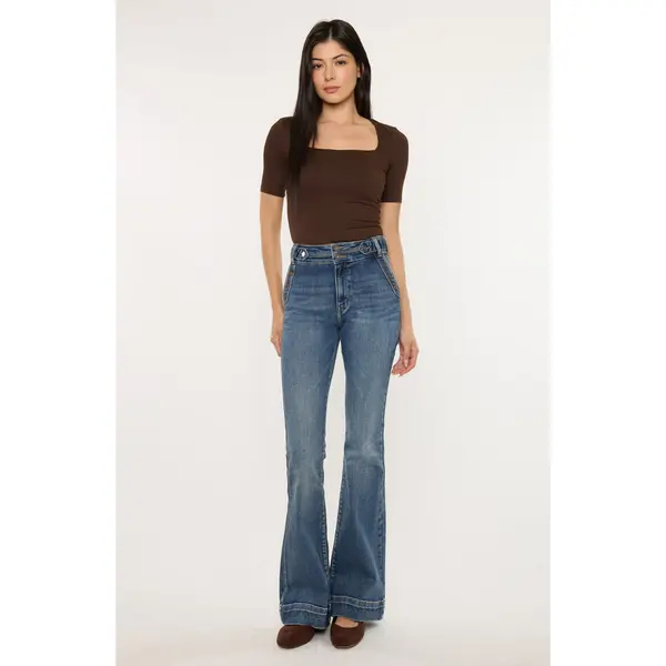 KANCAN Kiery High Rise Flare Jeans