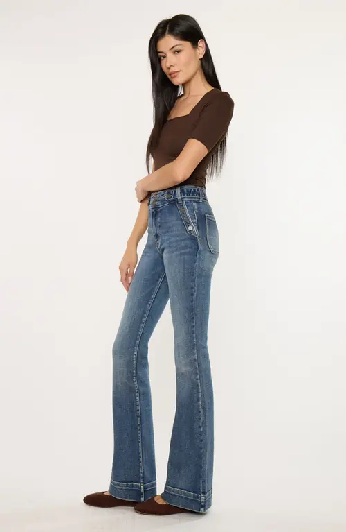 KANCAN Kiery High Rise Flare Jeans
