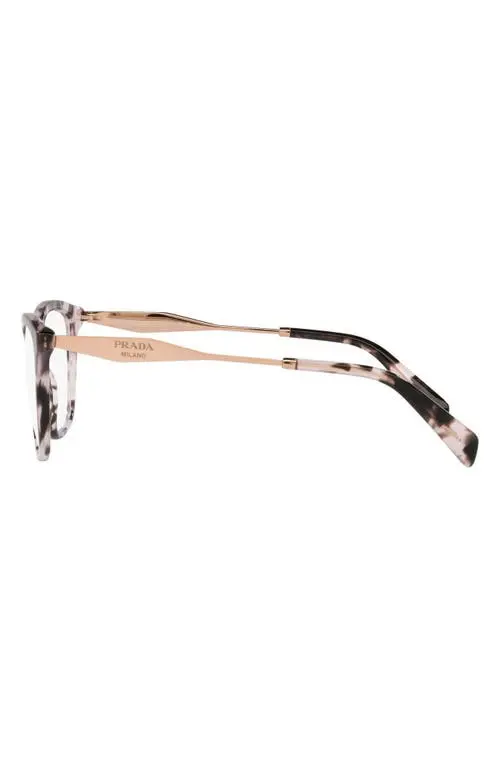Prada Butterfly Optical Glasses - Pink Tortoise