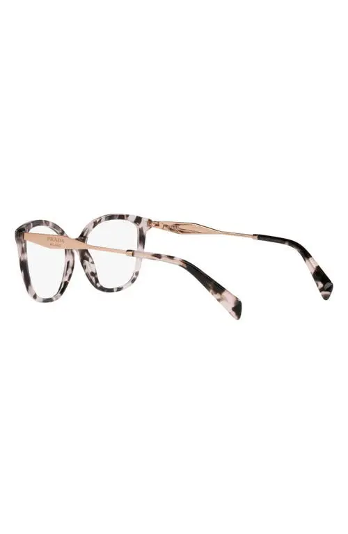Prada Butterfly Optical Glasses - Pink Tortoise