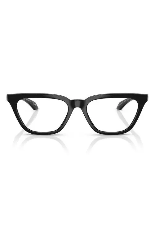 Versace Cat Eye Optical Glasses - Black