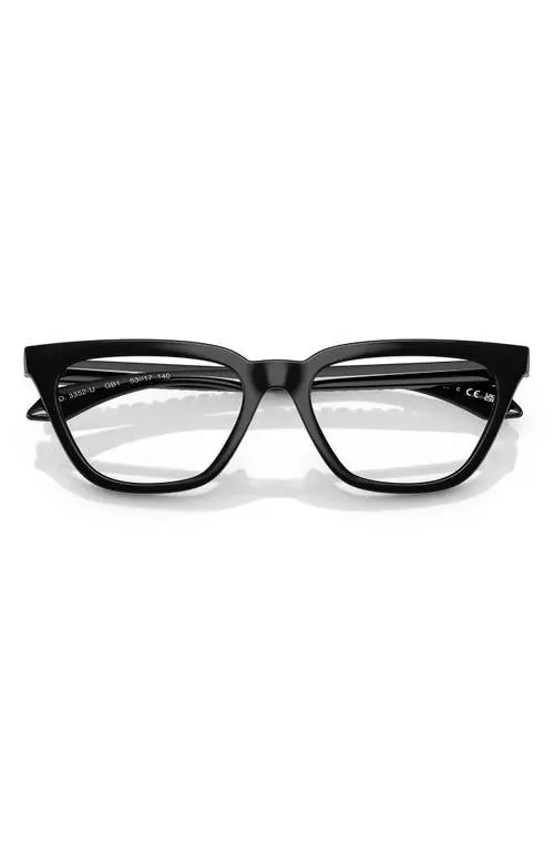 Versace Cat Eye Optical Glasses - Black
