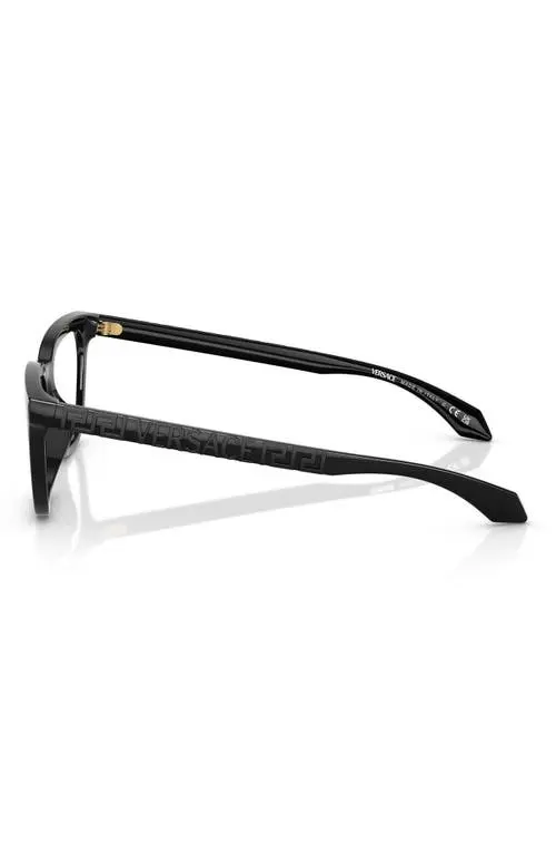 Versace Cat Eye Optical Glasses - Black