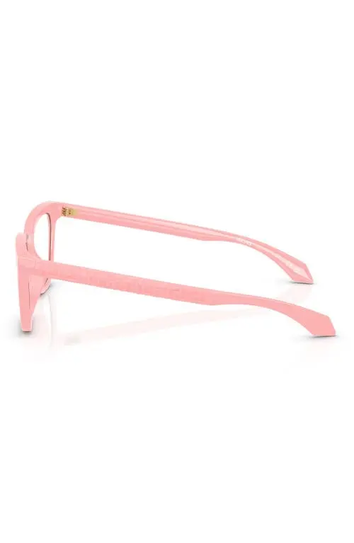 Versace Cat Eye Optical Glasses - Pink