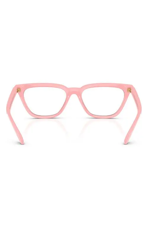 Versace Cat Eye Optical Glasses - Pink