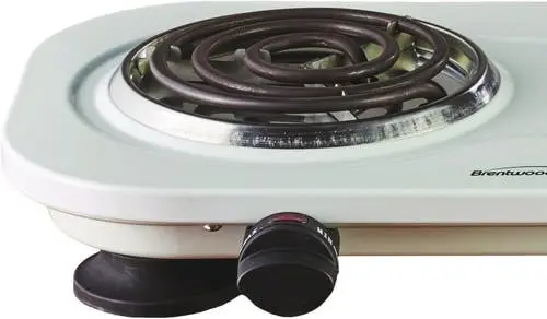 BRENTWOOD Electric Double Burner