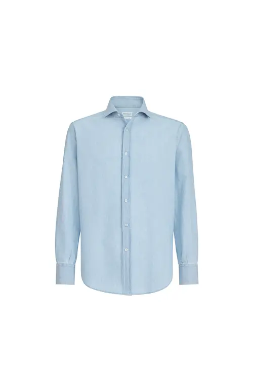 Brunello Cucinelli Chambray Shirt