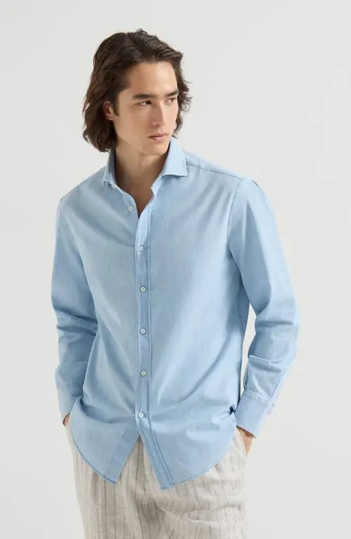 Brunello Cucinelli Chambray Shirt