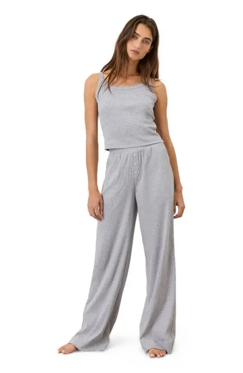 PACT Dream Rib Cami - Heather Grey