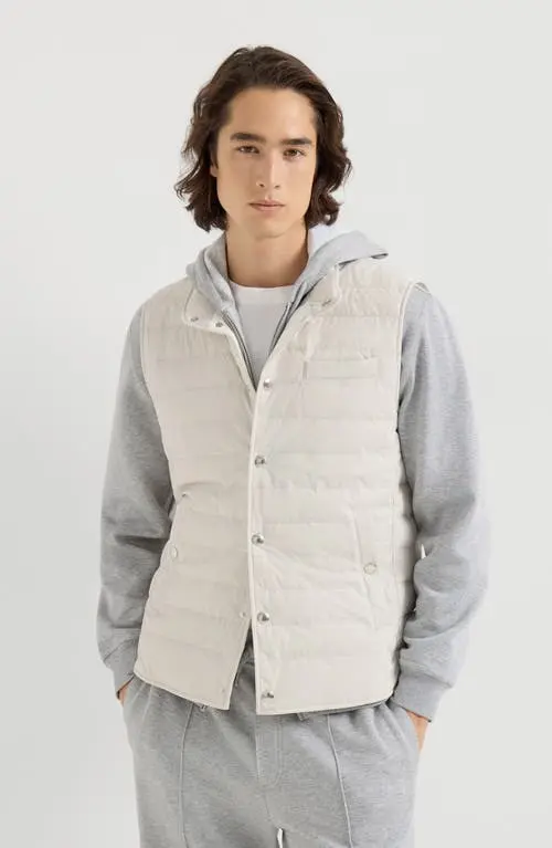 Brunello Cucinelli Taffeta Down Jacket - Panama