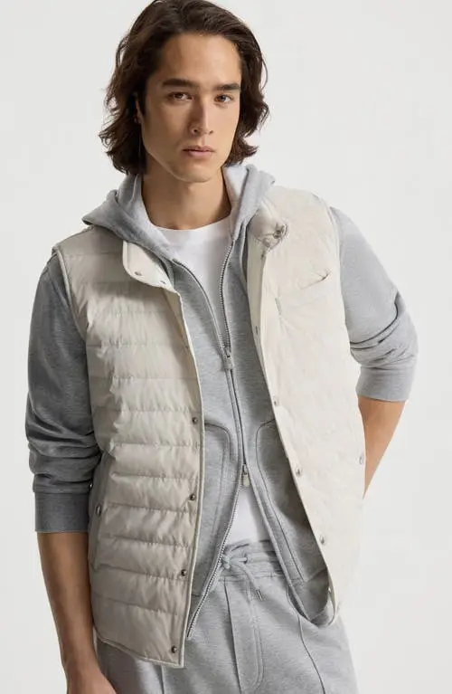 Brunello Cucinelli Taffeta Down Jacket - Panama