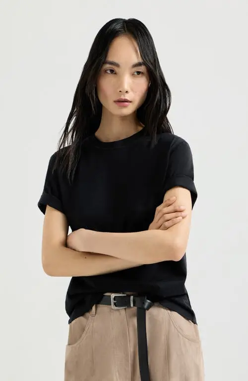 Brunello Cucinelli Jersey T-shirt - Black