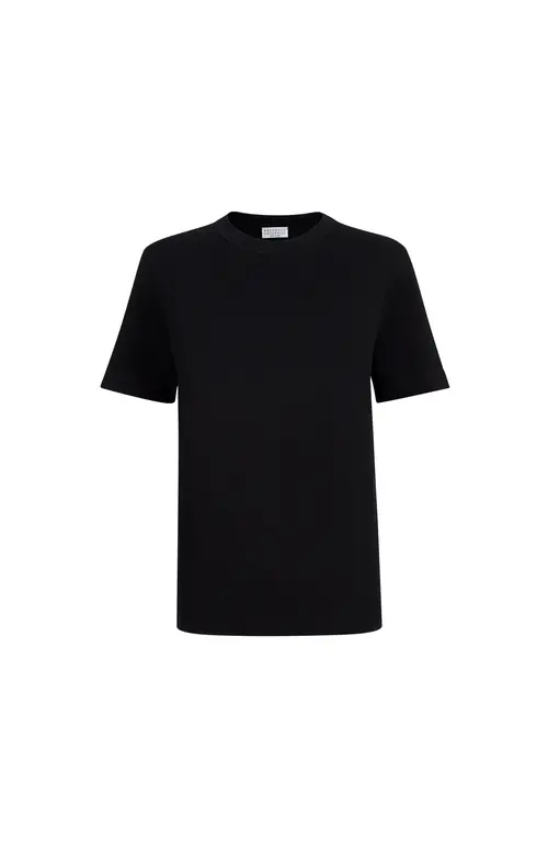 Brunello Cucinelli Jersey T-shirt - Black