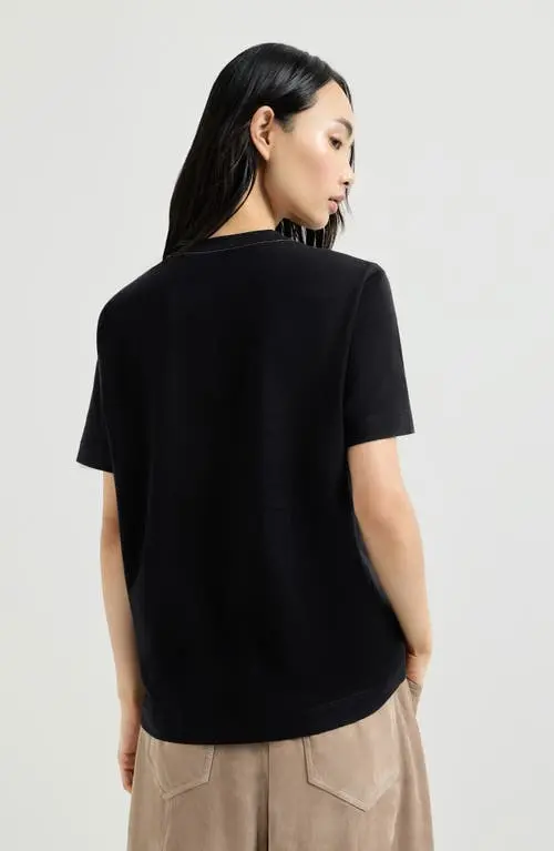 Brunello Cucinelli Jersey T-shirt - Black