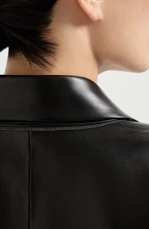 Brunello Cucinelli Nappa Leather Blazer