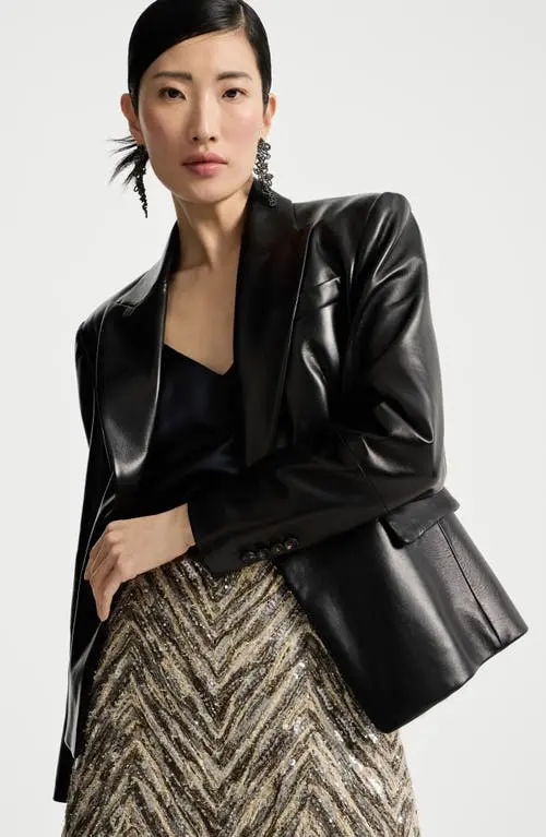 Brunello Cucinelli Nappa Leather Blazer
