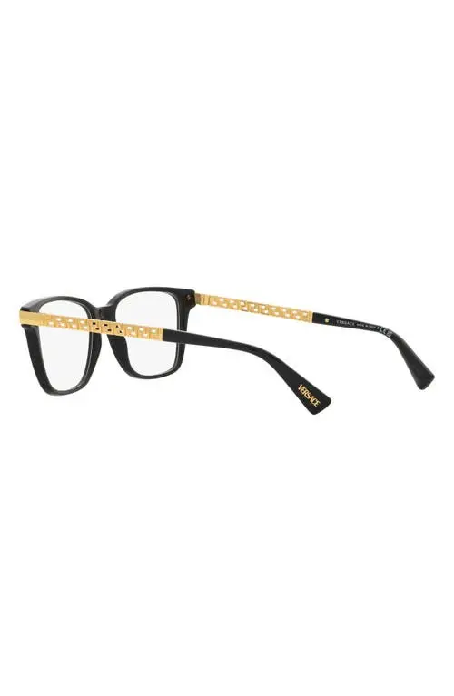 Versace 55mm Rectangle Optical Glasses