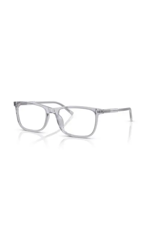 Dolce & Gabbana 55mm Rectangle Optical Glasses - Grey