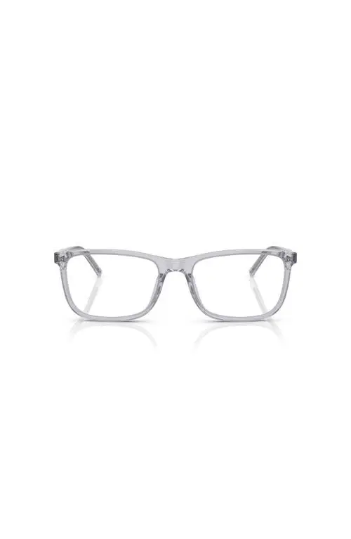 Dolce & Gabbana 55mm Rectangle Optical Glasses - Grey