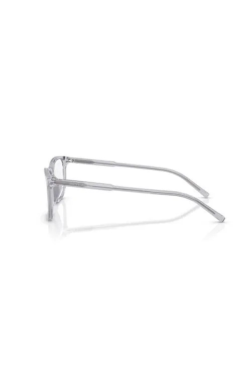 Dolce & Gabbana 55mm Rectangle Optical Glasses - Grey