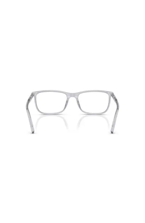 Dolce & Gabbana 55mm Rectangle Optical Glasses - Grey