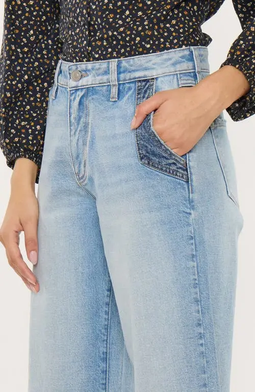 KANCAN Lorinne High Rise Crop Wide Leg Jeans