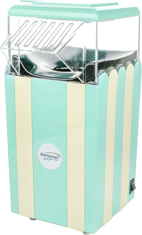BRENTWOOD Classic Popcorn Maker - Blue