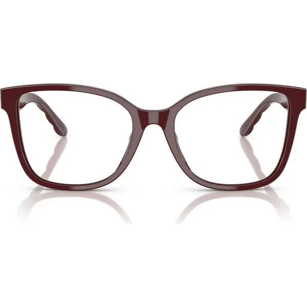 Tory Burch 55mm Oval Optical Glasses - Red