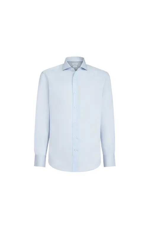 Brunello Cucinelli Twill Shirt - Azure