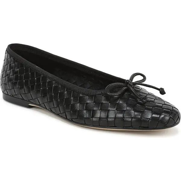 Sam Edelman Ruthie Woven Ballet Flat - Black