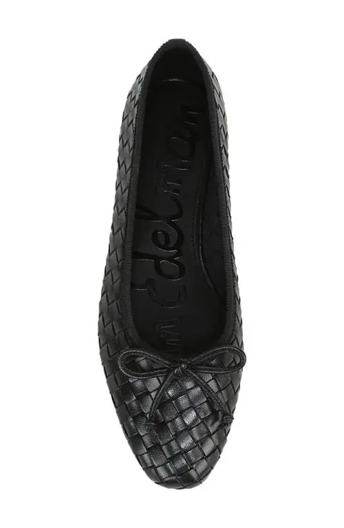 Sam Edelman Ruthie Woven Ballet Flat - Black