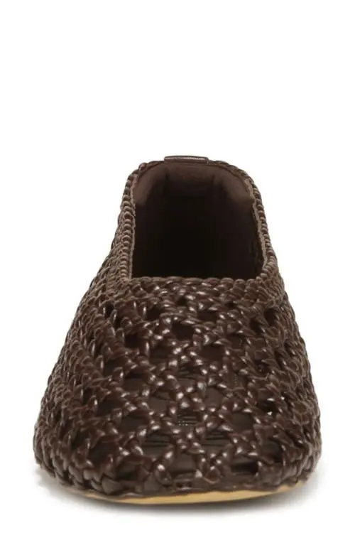 Sam Edelman Shira Knotted Flat - Dark Brown