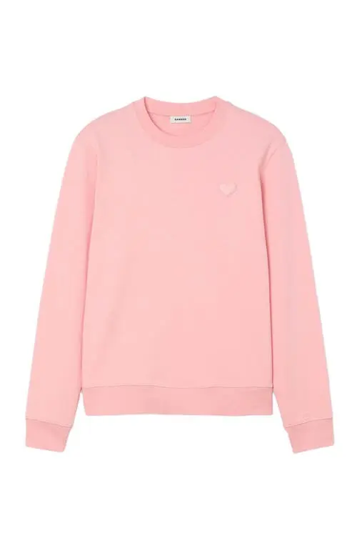 Sandro Heart Patch Crewneck