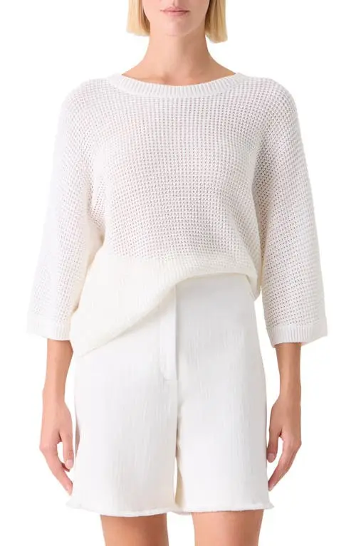 Akris Linen & Cotton Sweater