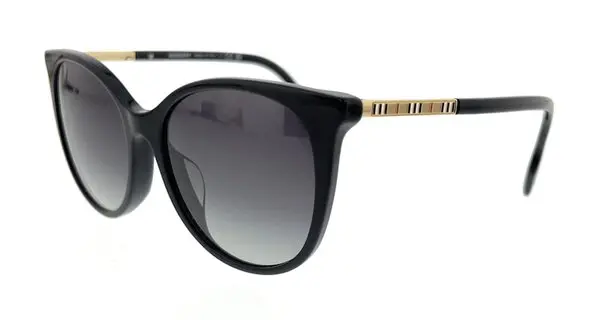 Burberry Alice Cat Eye Sunglasses - Black (0be4333f 30018g)