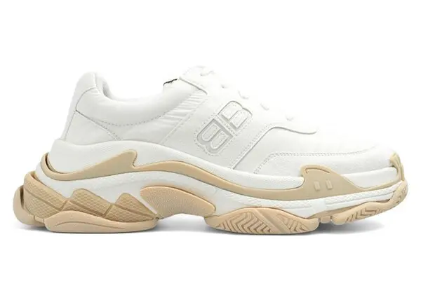 Balenciaga Triple S Sneakers - Eggshell/sand Beige